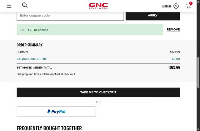 GNC Promo Codes (6 Verified) - $15 Off Sitewide Sep 2025