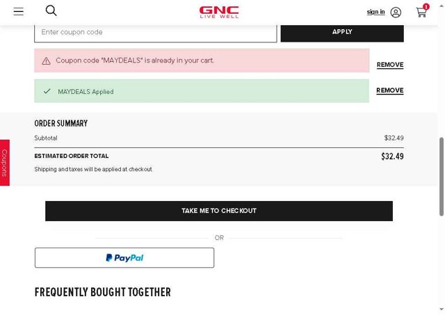 GNC Promo Codes (8 Verified) - $15 Off Sitewide Jun 2025