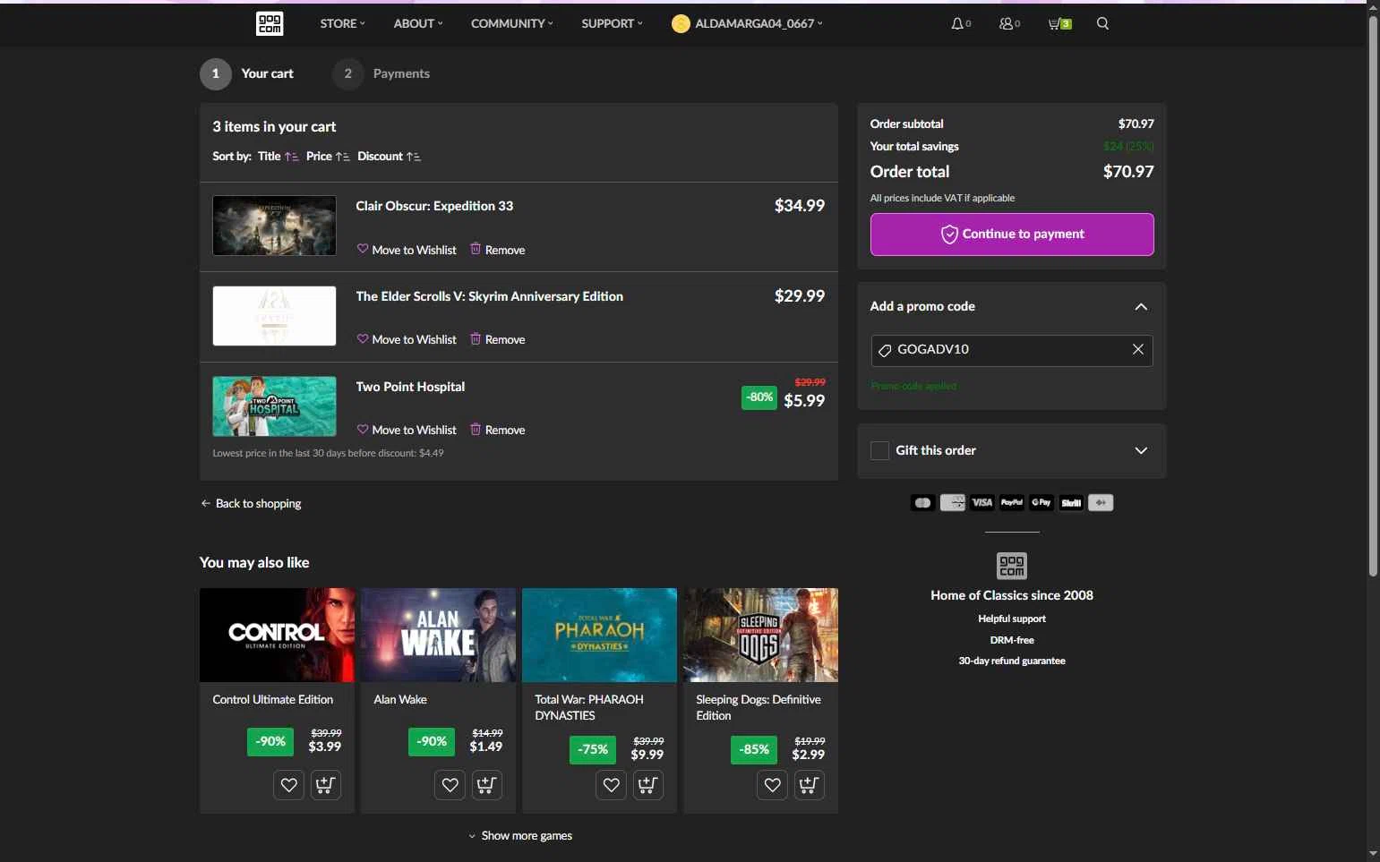 GOG Promo Codes - 15% Off Sitewide (5 Verified) Mar 2026