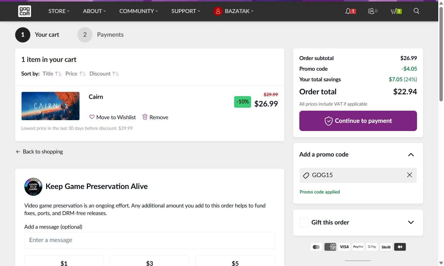 GOG Promo Codes - 15% Off Sitewide (5 Verified) Mar 2026