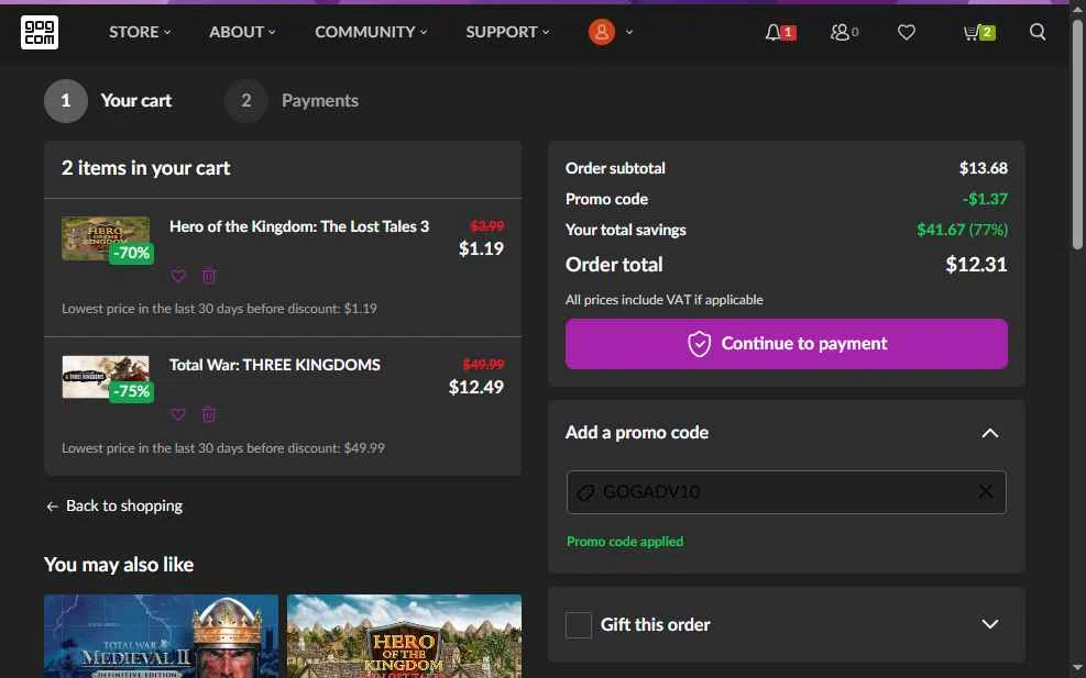 GOG Promo Codes - 55% Off Sitewide (5 Verified) Dec 2025