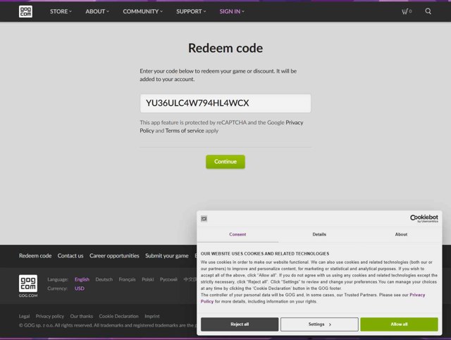 GOG Discount Codes - 85% Off (1 Verified) Jul 2025