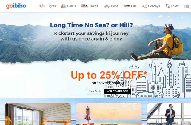 Goibibo Promo Codes (5 Verified) - $1,700 Off Oct 2025