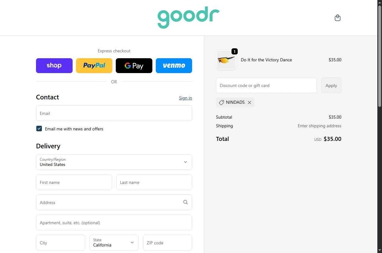 Goodr Promo Codes (49 Verified) - 20% Off Sitewide Nov 2025