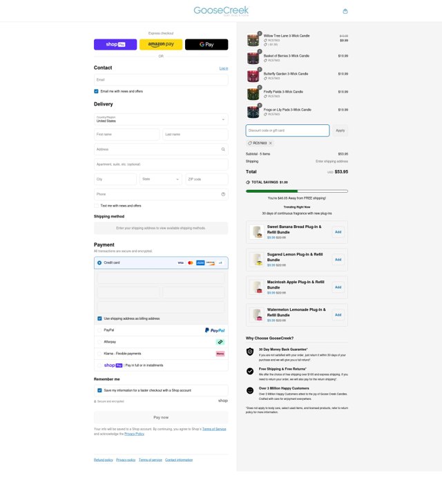 Goose Creek Discount Codes (2 Verified) - 20% Off May 2025