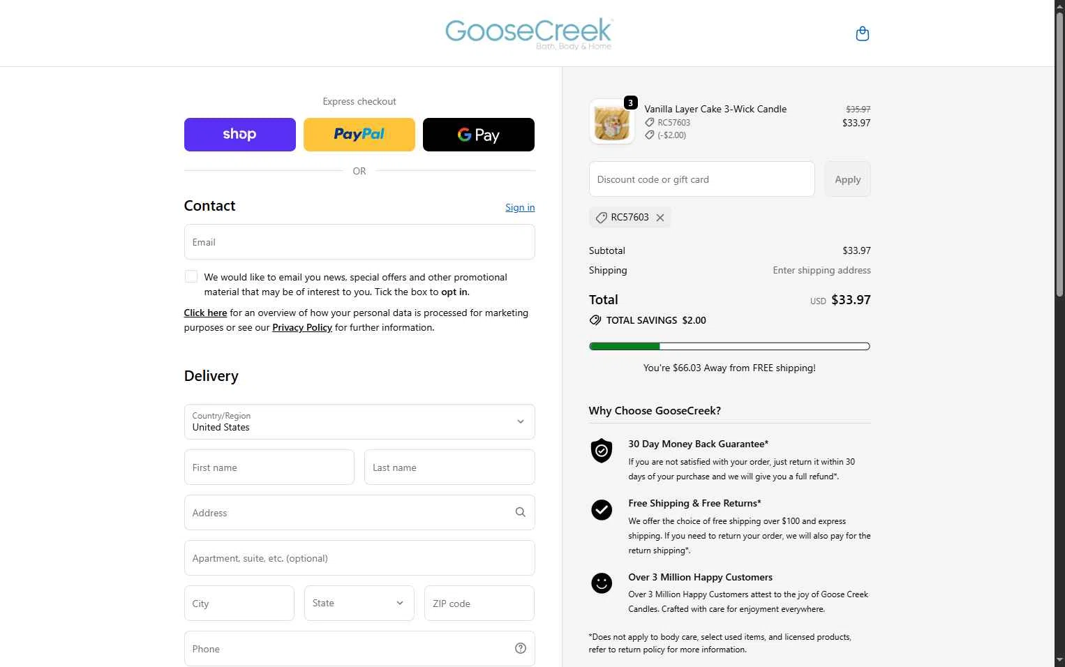 Goose Creek Promo Codes - 55% Off (1 Verified) Dec 2025
