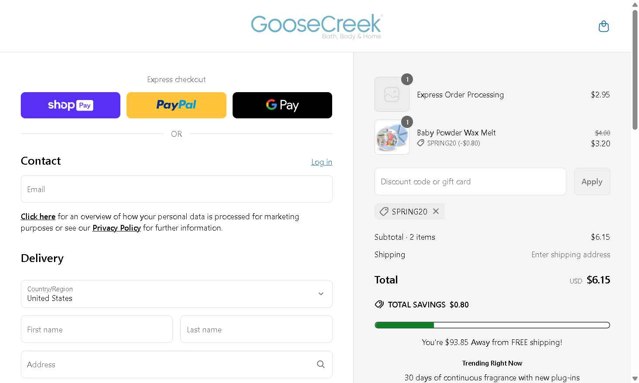 Goose Creek Discount Codes (2 Verified) - 20% Off May 2025