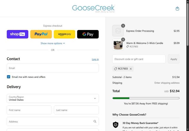 Goose Creek Discount Codes (2 Verified) - 20% Off May 2025