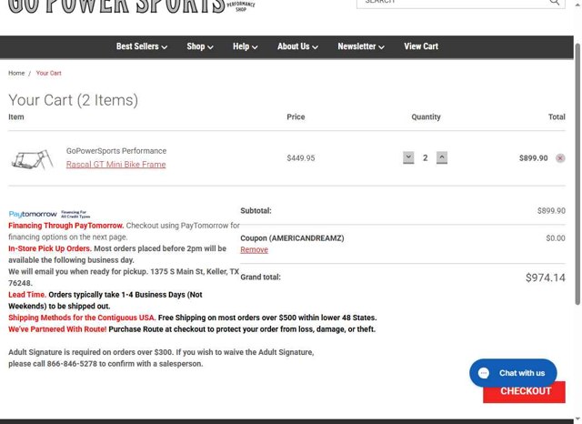 Go Power Sports Promo Codes - 10% Off Aug 2025