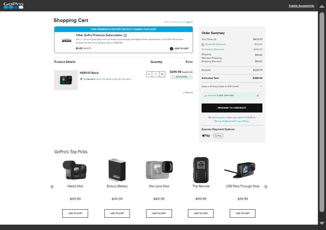 GoPro Discount Codes - 15% Off (9 Verified) Jul 2025