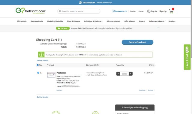 Gotprint.com Promo Codes - 20% Off (Verified) Jul 2025