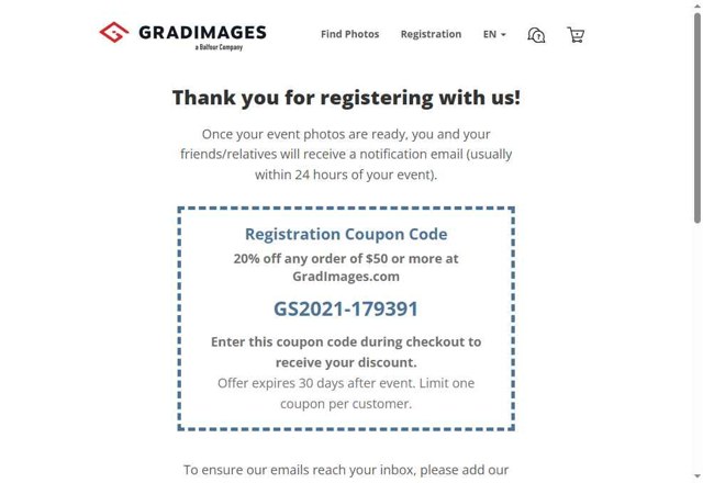 GradImages Promo Codes (2 Verified) - 20% Off May 2025