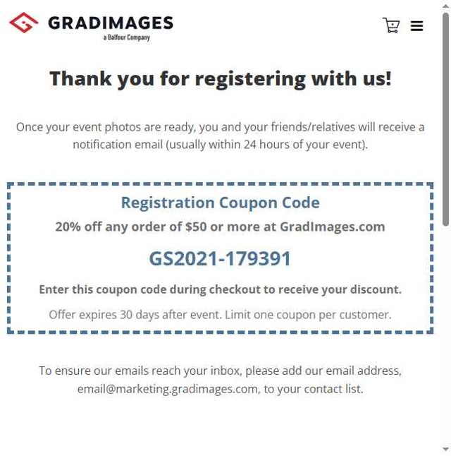 GradImages Promo Codes (2 Verified) - 20% Off Jun 2025