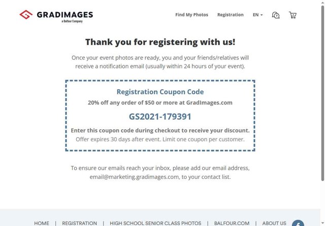 GradImages Promo Codes (2 Verified) - 20% Off May 2025