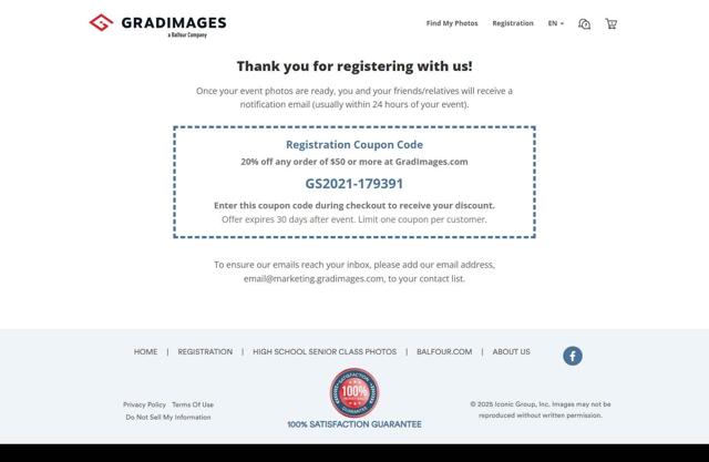 GradImages Promo Codes (2 Verified) - 20% Off Oct 2025