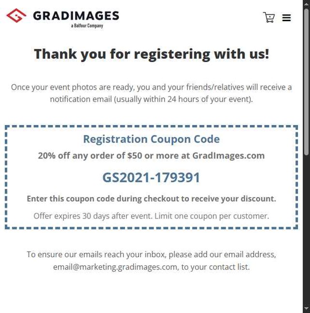 GradImages Promo Codes (2 Verified) - 20% Off Jul 2025