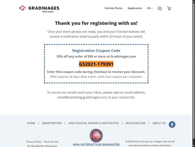 GradImages Promo Codes (2 Verified) - 20% Off Jun 2025