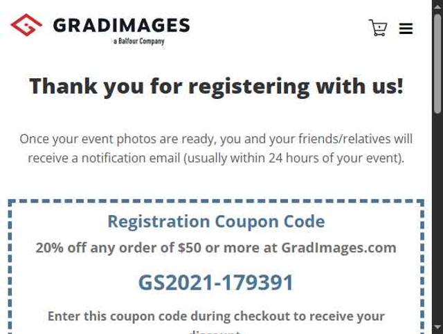 GradImages Promo Codes (2 Verified) - 20% Off Sep 2025