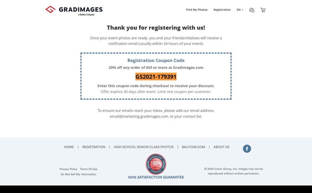 GradImages Promo Codes (2 Verified) - 20% Off May 2025