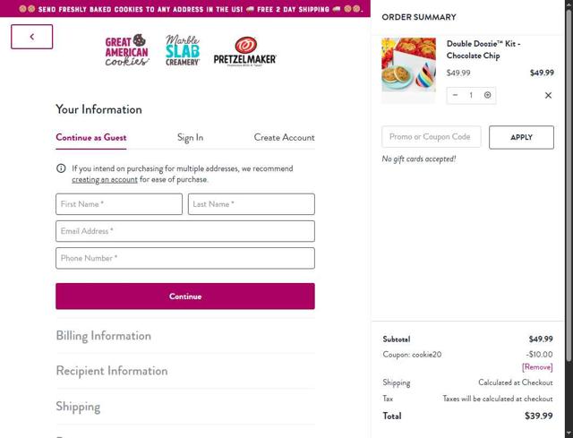 Great American Cookies Promo Codes - 15% Off Oct 2025