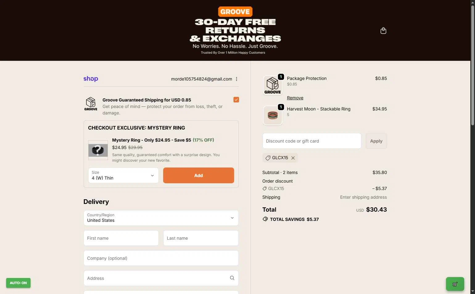 Groove Life Promo Codes - 20% Off (3 Verified) Jan 2026