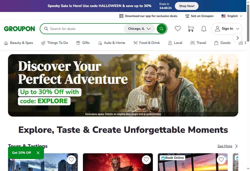 Groupon Discount Codes - $5 Off (8 Verified) Oct 2025