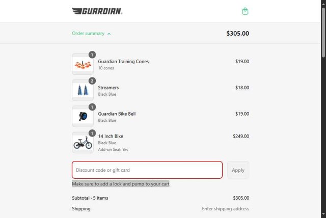Guardian Bikes Promo Codes (1 Verified) - $20 Off Jul 2025