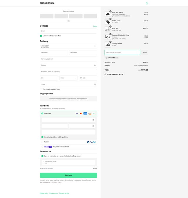 Guardian Bikes Promo Codes (1 Verified) - $20 Off May 2025