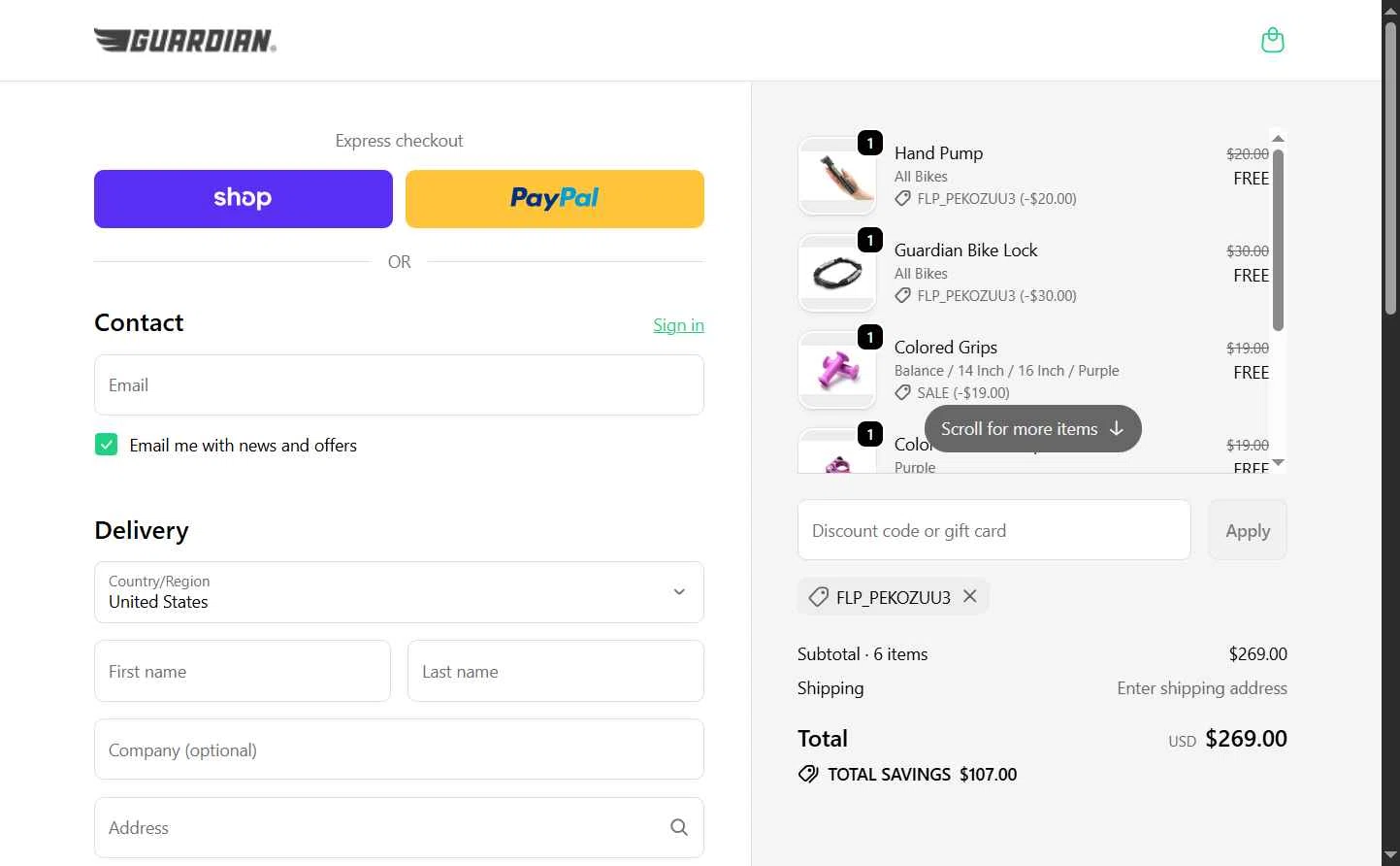 Guardian Bikes Promo Code - $20 Off (1 Verified) Dec 2025