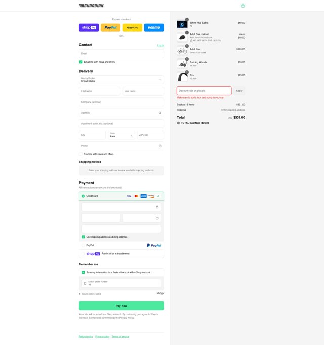 Guardian Bikes Promo Codes (1 Verified) - 10% Off Aug 2025