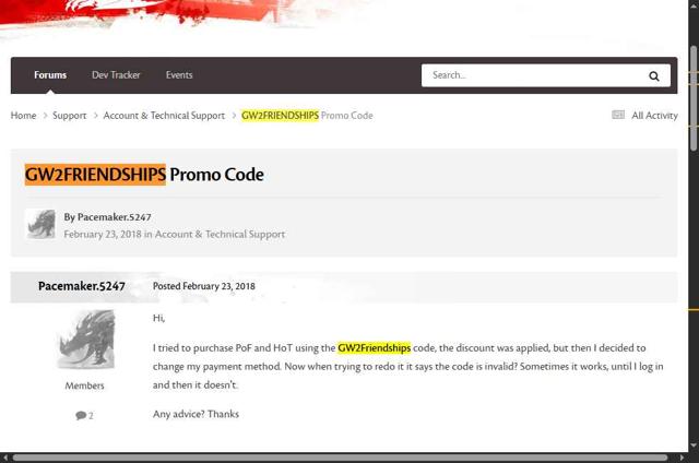 Guild Wars 2 Promo Codes (2 Verified) - 5% Off Oct 2025