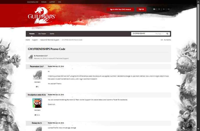 Guild Wars 2 Promo Codes (1 Verified) - 10% Off Sep 2025