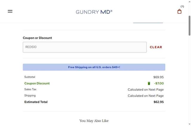 Gundry MD Promo Codes (19 Verified) - 25% Off Sep 2025