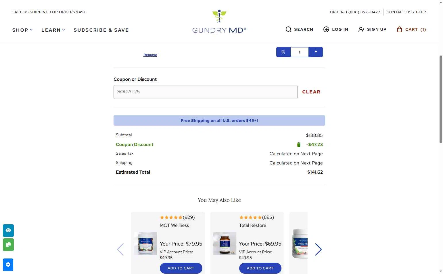 Gundry MD Promo Codes (17 Verified) - 15% Off Nov 2025