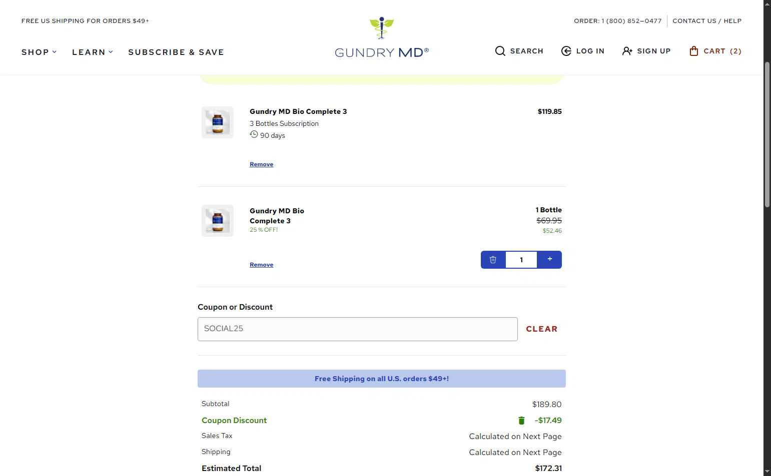 Gundry MD Promo Codes - 15% Off (24 Verified) Dec 2025