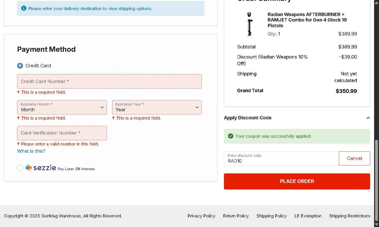 GunMag Warehouse Promo Codes (6 Verified) - 10% Off Oct 2025