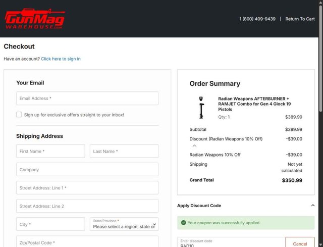 GunMag Warehouse Promo Code (6 Verified) - 10% Off May 2025