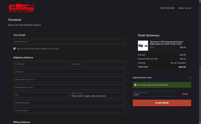 GunMag Warehouse Promo Codes (4 Verified) - 10% Off Sep 2025