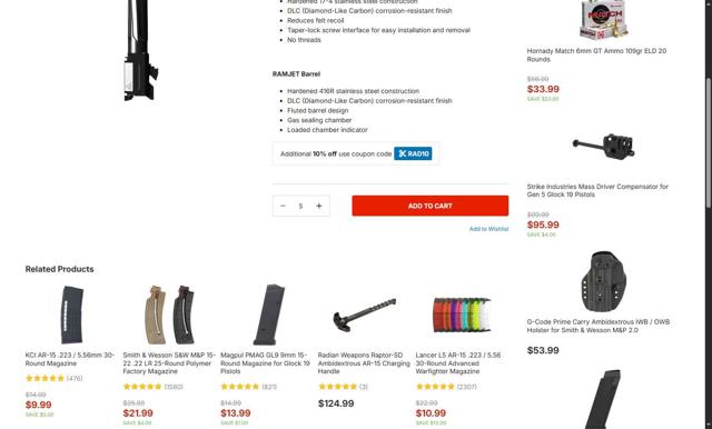 GunMag Warehouse Promo Codes (4 Verified) - 10% Off Sep 2025