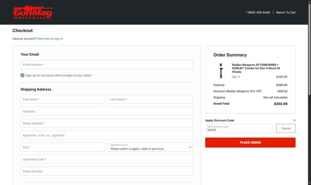 GunMag Warehouse Promo Codes (5 Verified) - 10% Off Oct 2025