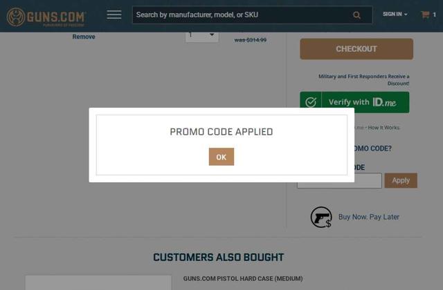 Guns.com Discount Codes - $25 Off (5 Verified) Oct 2025