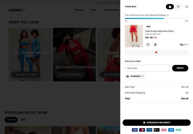 Gymshark Promo Codes (2 Verified) - 10% Off w/Code Jun 2025