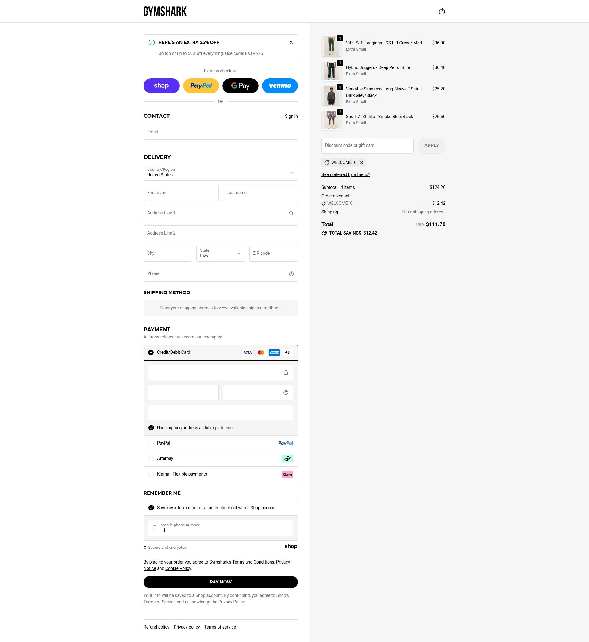 Gymshark Promo Codes - 10% Off (1 Verified) Dec 2025
