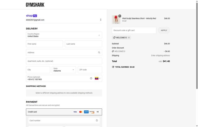 Gymshark Promo Codes (2 Verified) - 10% Off w/Code Jun 2025