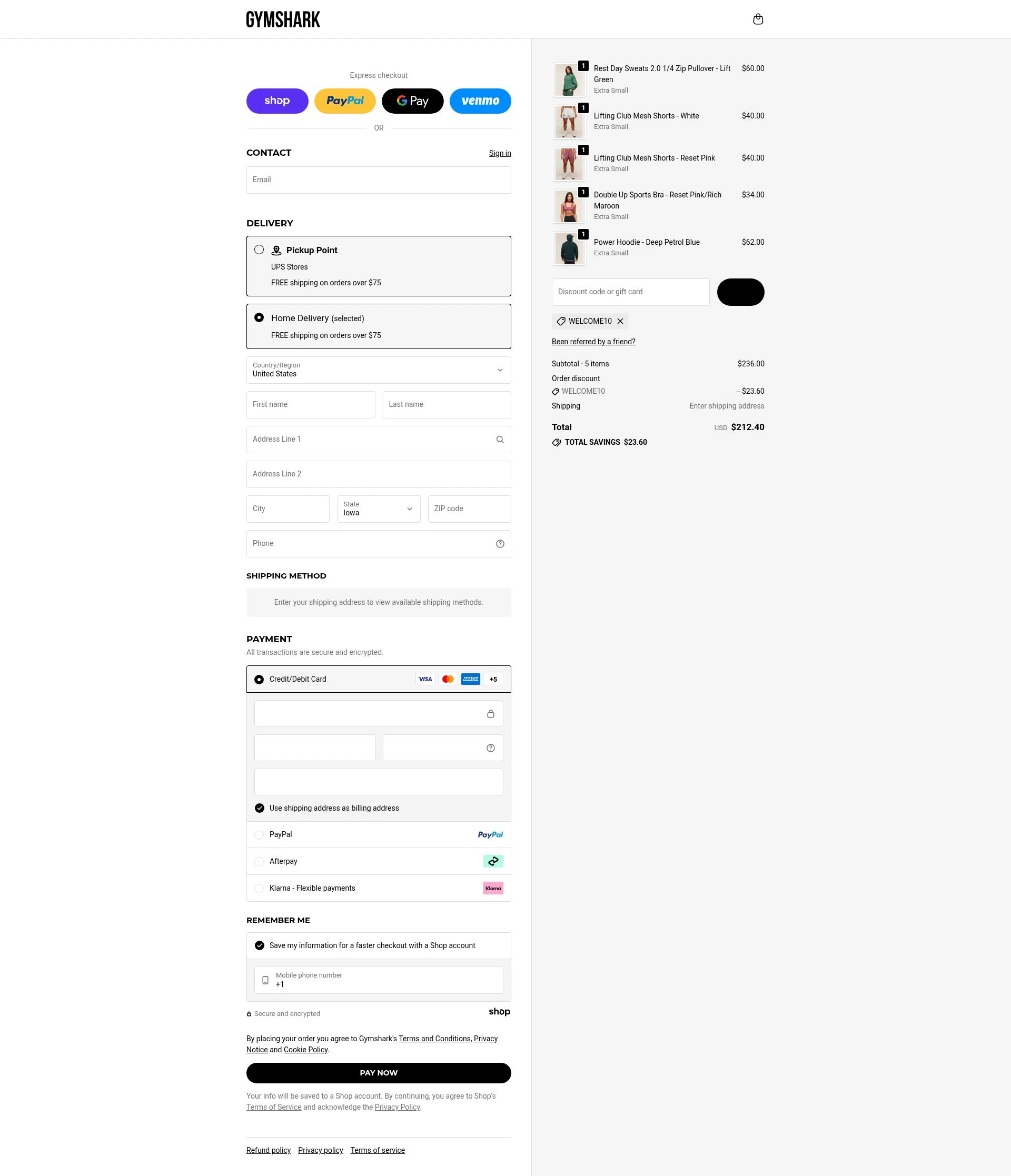 Gymshark Promo Codes - 10% Off (1 Verified) Dec 2025