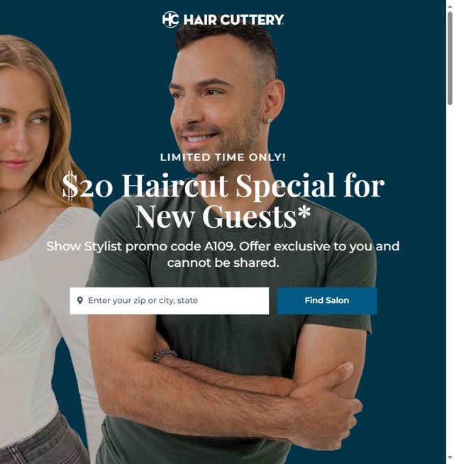 Hair Cuttery Promo Codes - 40% Off (Verified) Jun 2025