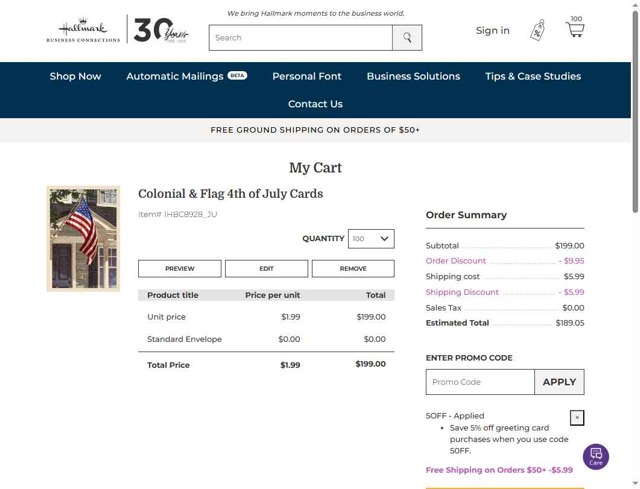 Hallmark Discount Codes - 5% Off (2 Verified) Sep 2025