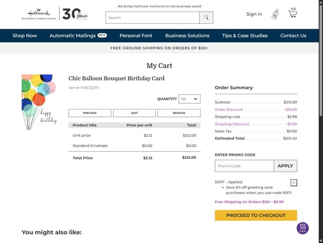 Hallmark Discount Codes - 5% Off (1 Verified) Aug 2025