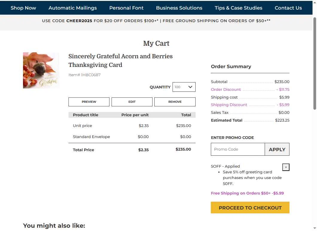 Hallmark Promo Codes - 5% Off (2 Verified) Dec 2025