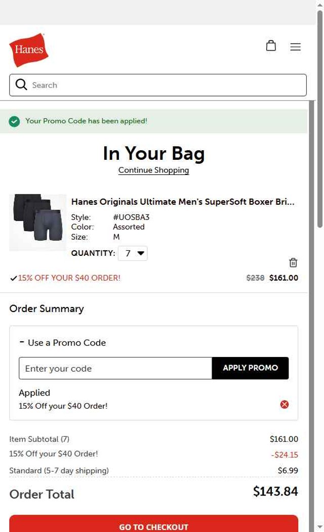 Hanes Discount Codes - 30% Off (2 Verified) Sep 2025